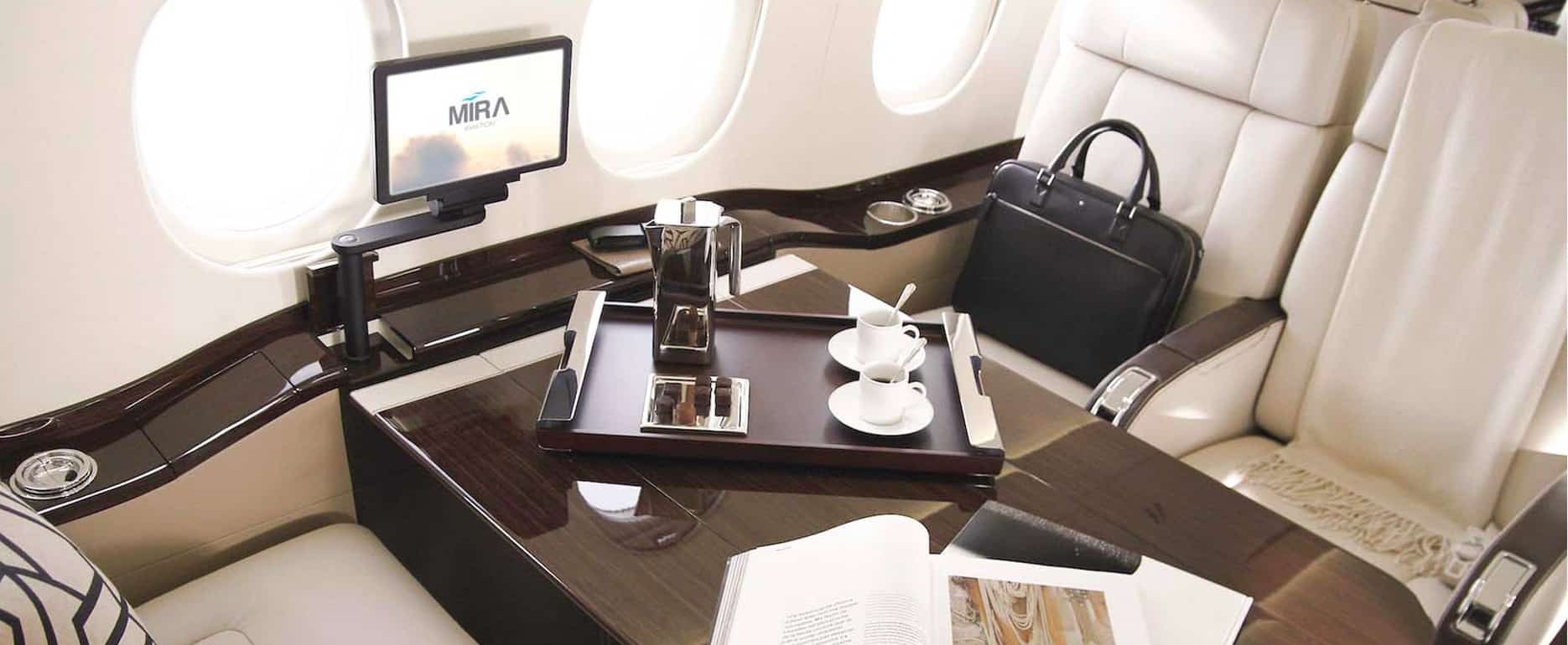 Home - MIRA Ads - Advertising on Private Jet